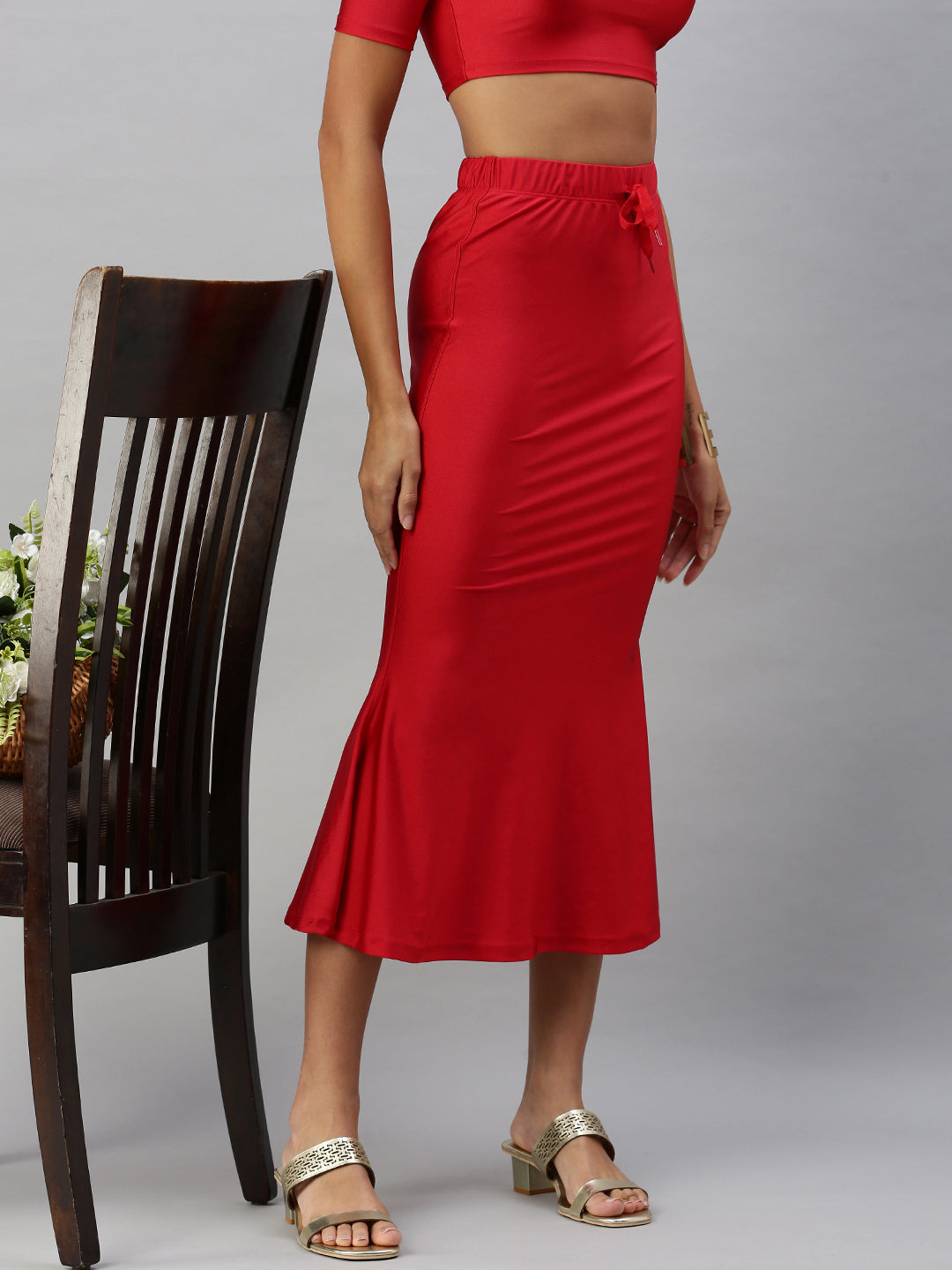 Prisma Saree Shaper - Red: Perfect Fit and Comfort – Prisma Garments