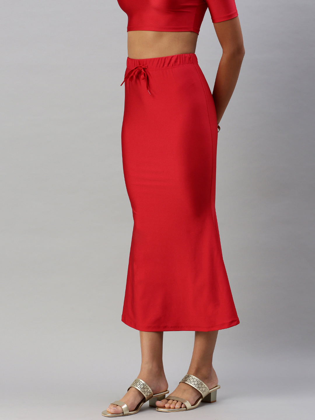 Prisma Saree Shaper - Red: Perfect Fit and Comfort – Prisma Garments